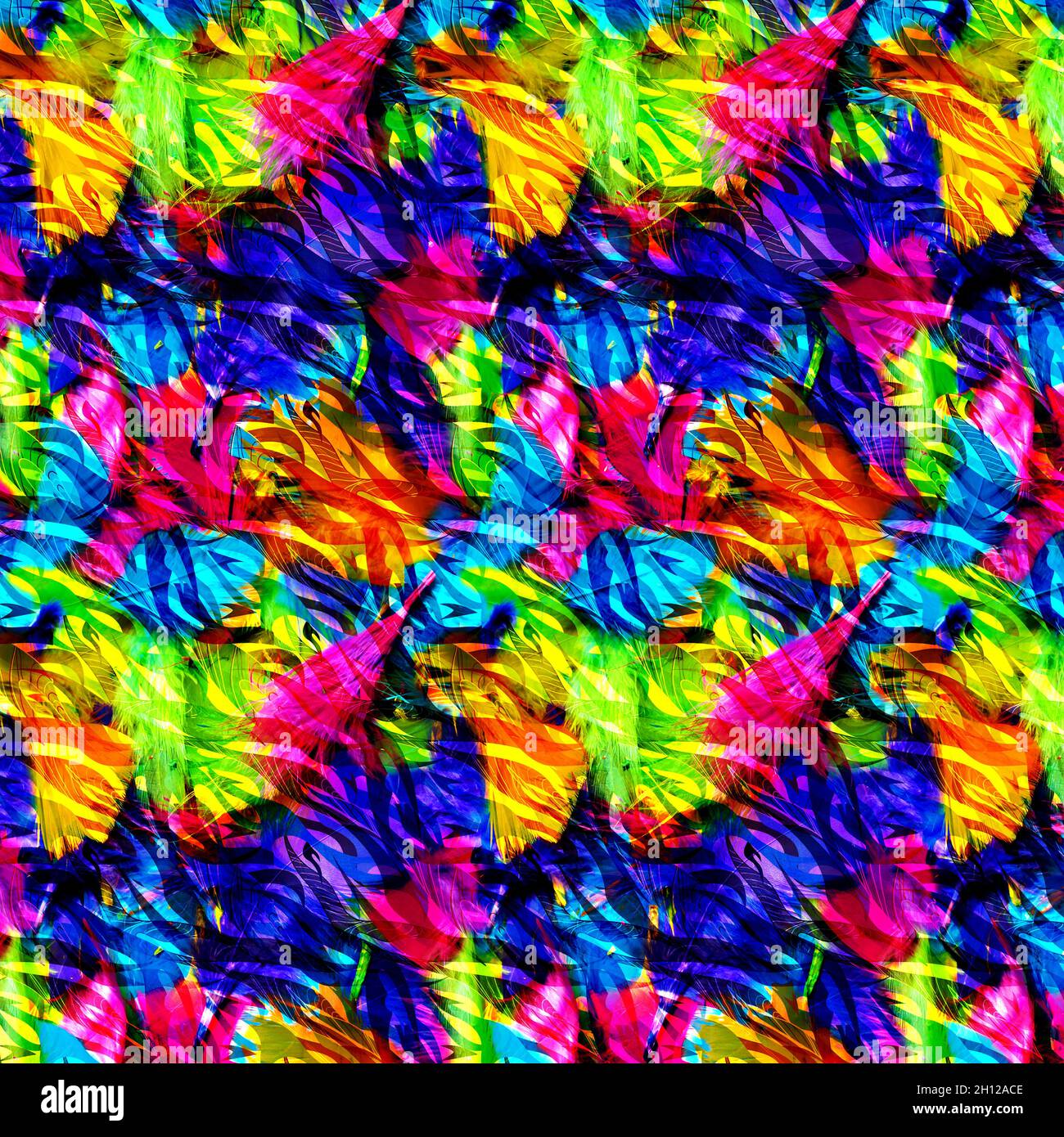 Fashion fabric print patterns, dress designs Stock Photo - Alamy