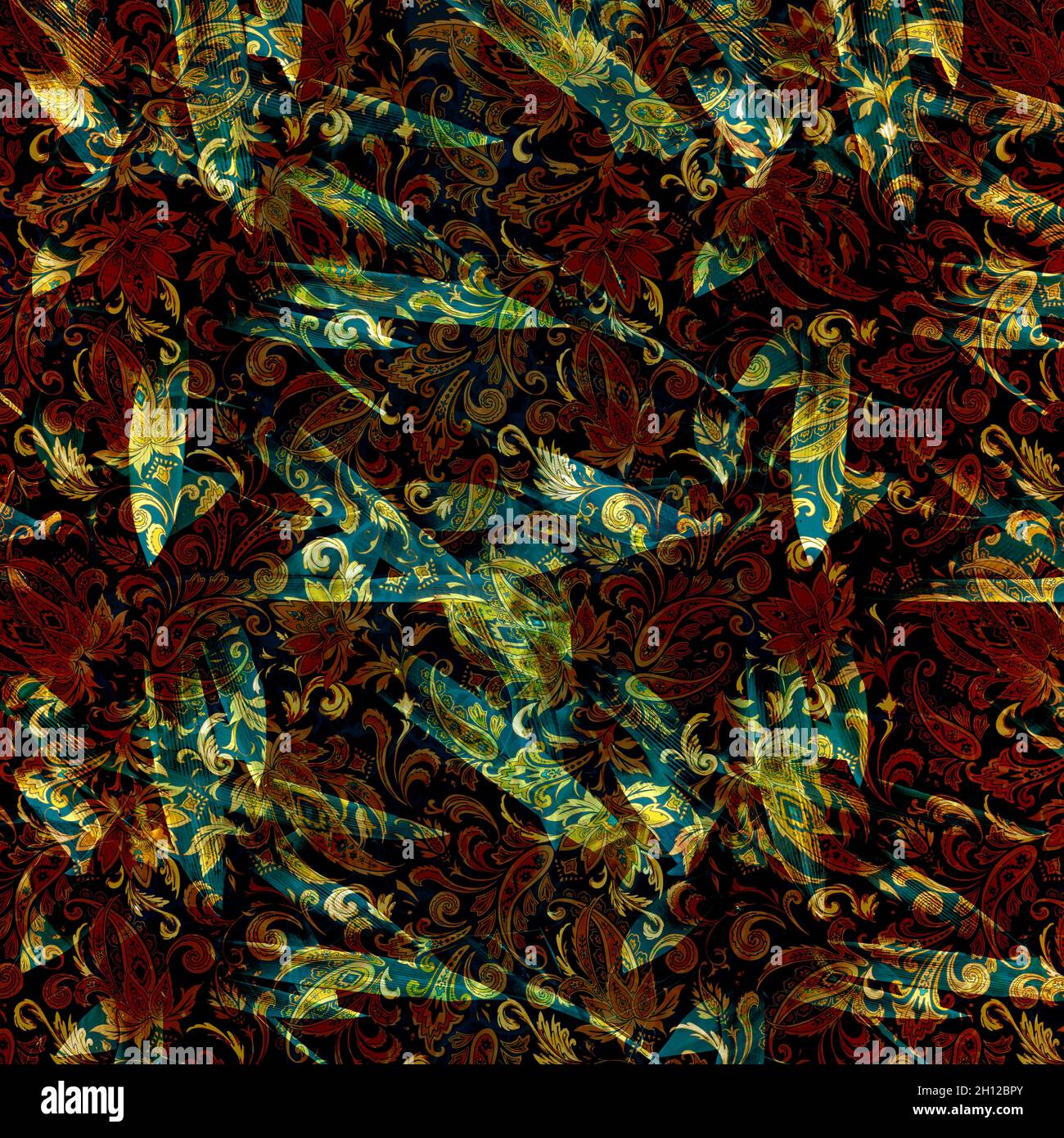 Fashion fabric print patterns, dress designs Stock Photo - Alamy