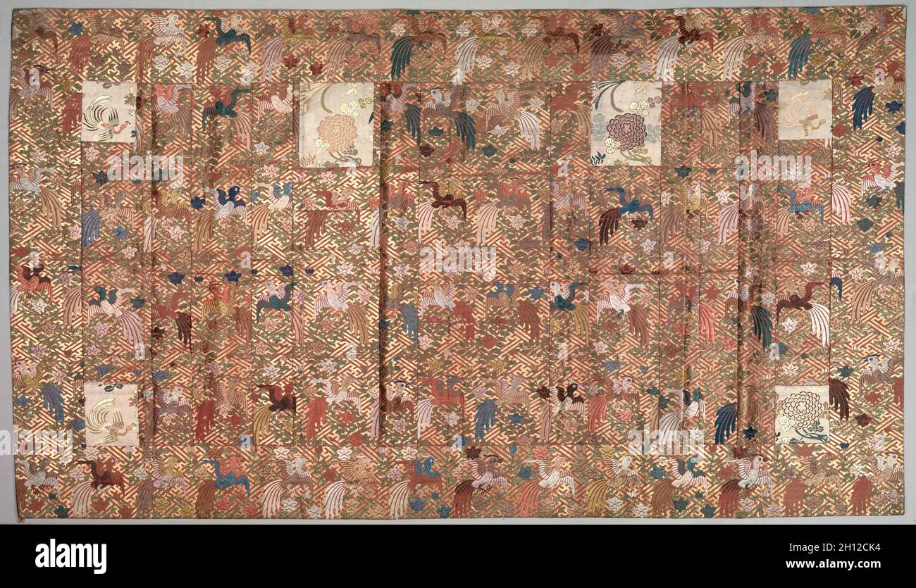 Buddhist Priest Robe , 1700s-1800s. Japan, 18th-19th century. Silkwith ...