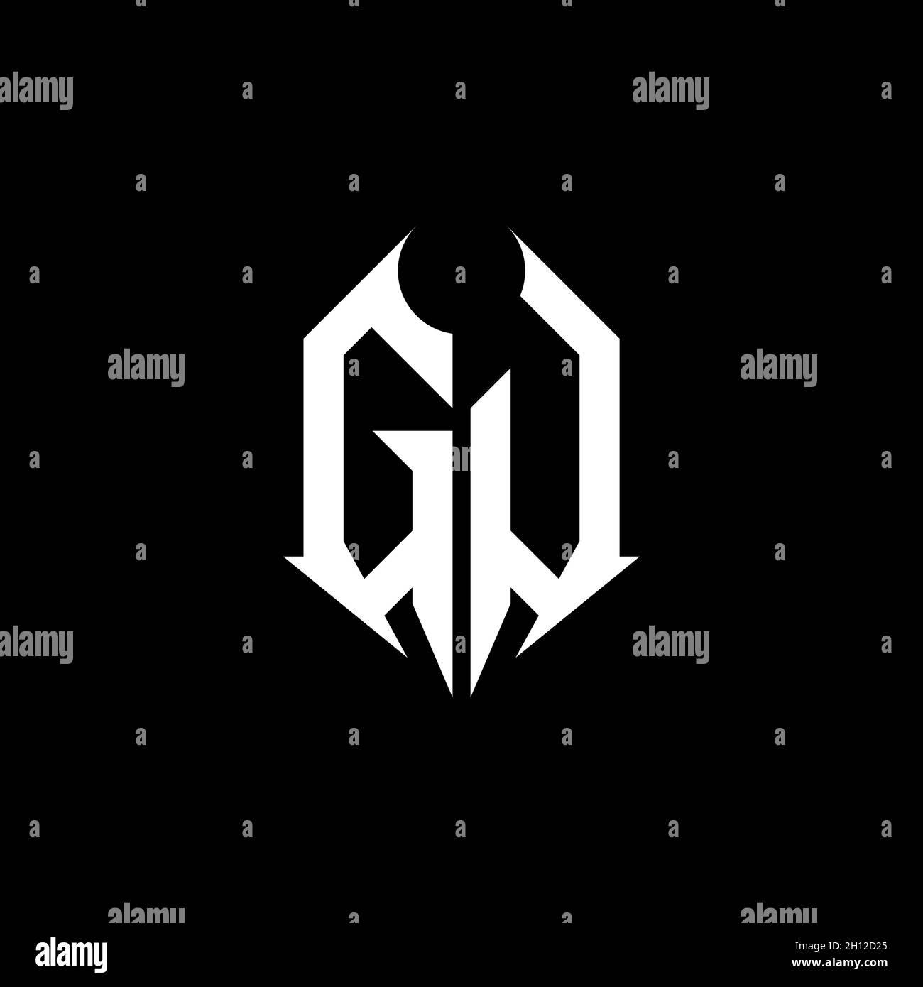 Gu logos Black and White Stock Photos & Images - Alamy