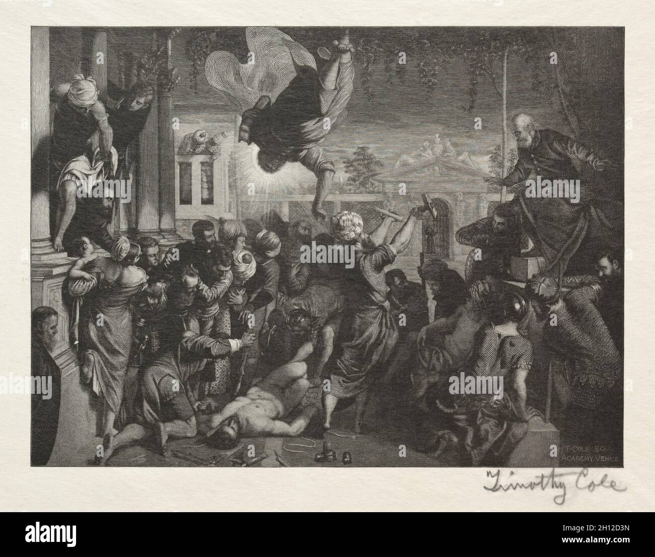 Old Italian Masters: The Miracle of St. Mark, 1888-1892. Timothy Cole ...