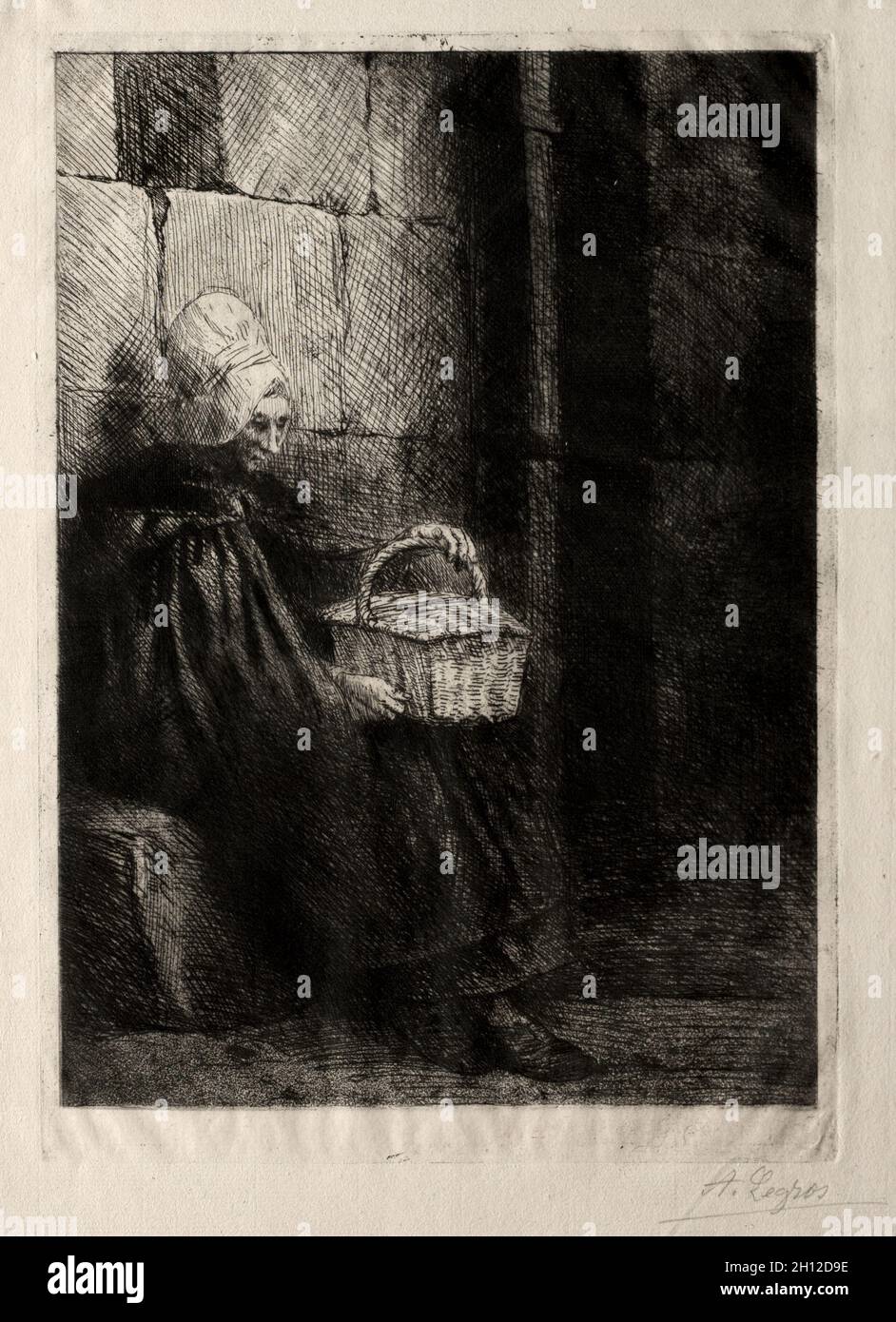 Landscape in the Vicinity of Boulogne, called Woman with a Basket ...