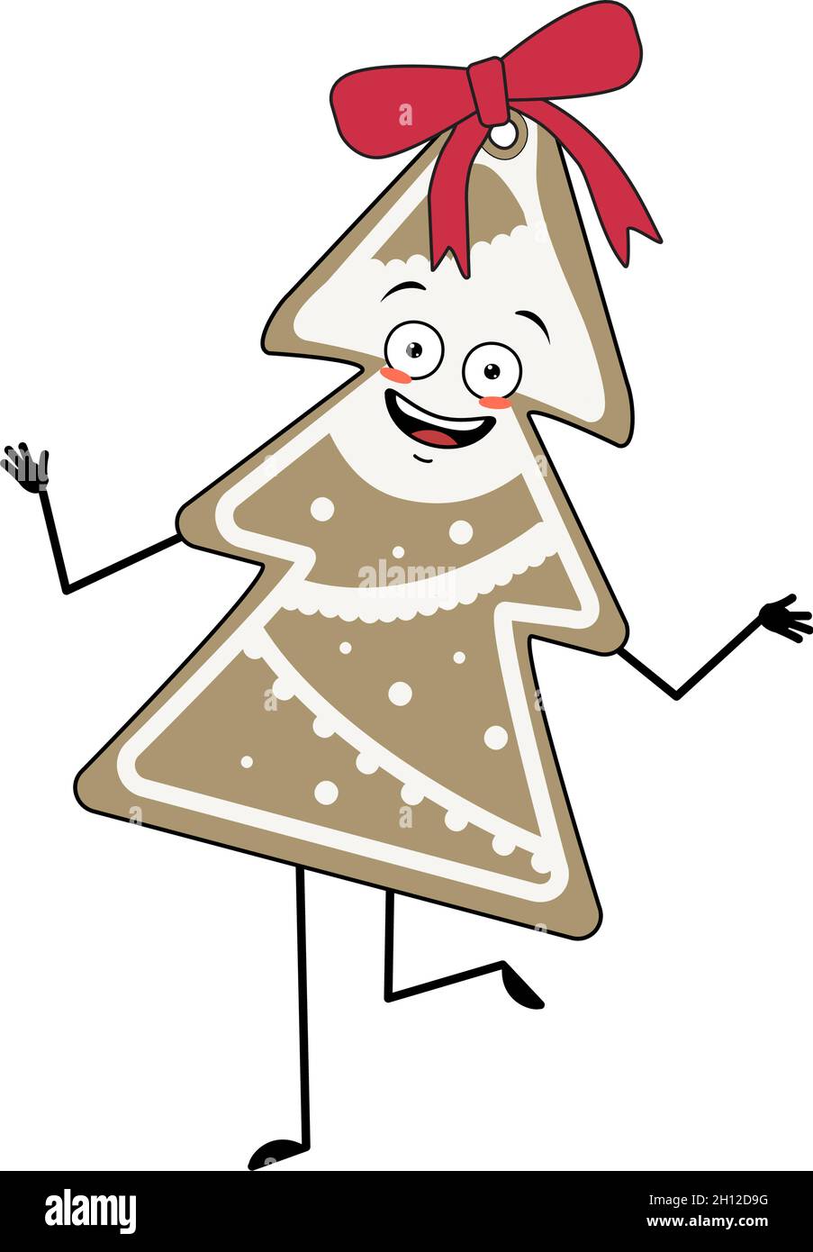 Cute christmas sweets cookie Stock Vector Images - Alamy