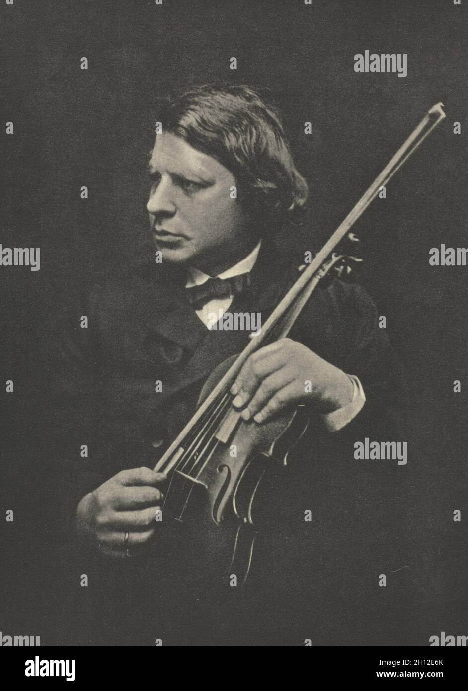 Camera Work: Joachim, 1913. Julia Margaret Cameron (British, 1815-1879). Photogravure Stock ...