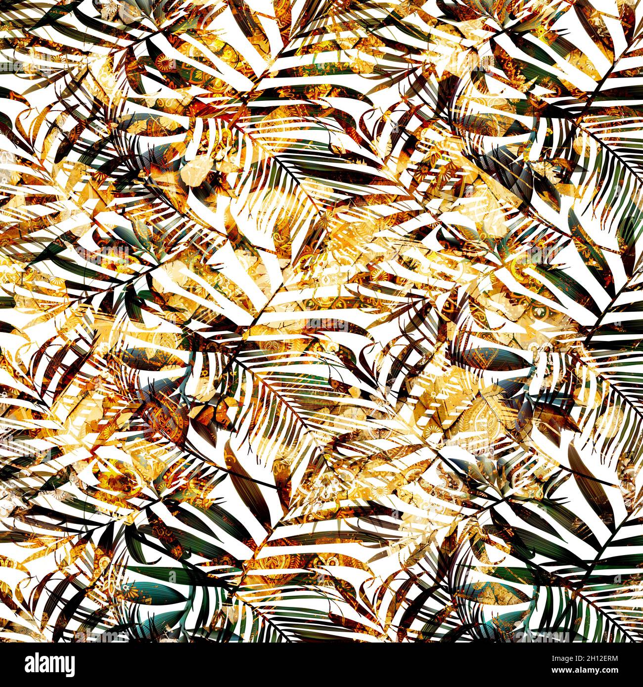 Fashion fabric print patterns, dress designs Stock Photo - Alamy