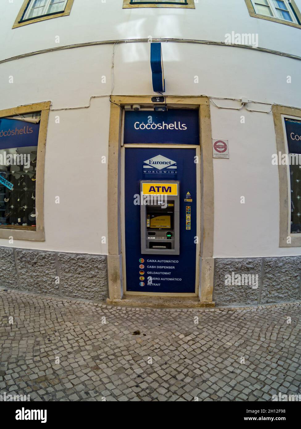 LAGOS, PORTUGAL - Sep 23, 2021: Portuguese banking: a front view of ...