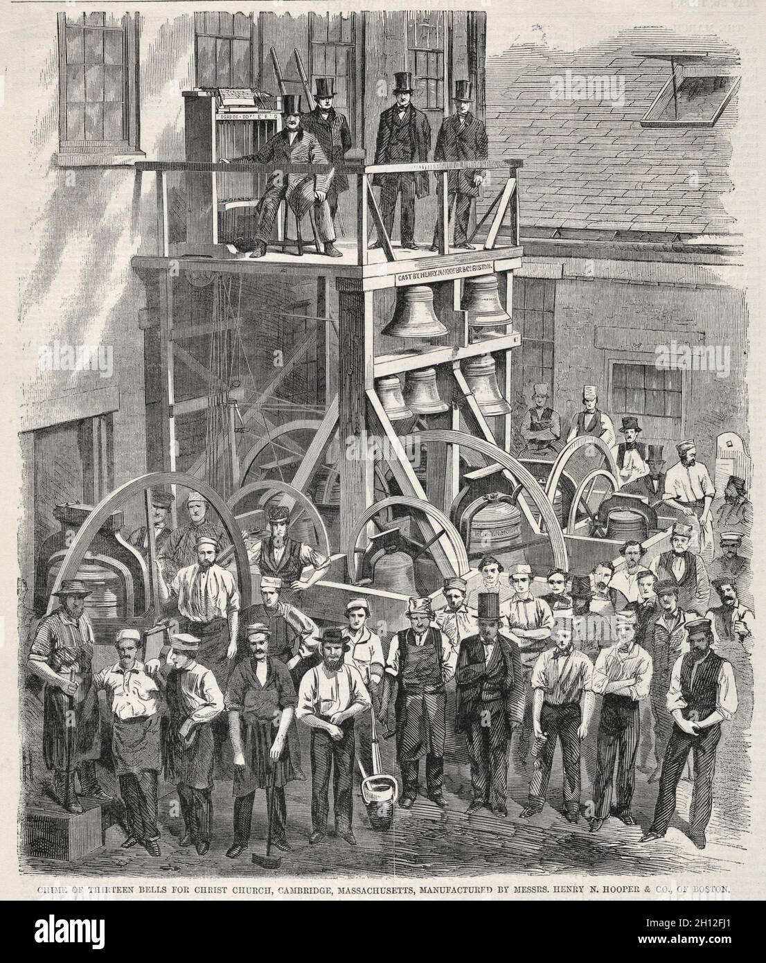 Chime of Thirteen Bells for Christ Church, Cambridge, Massachusetts ...