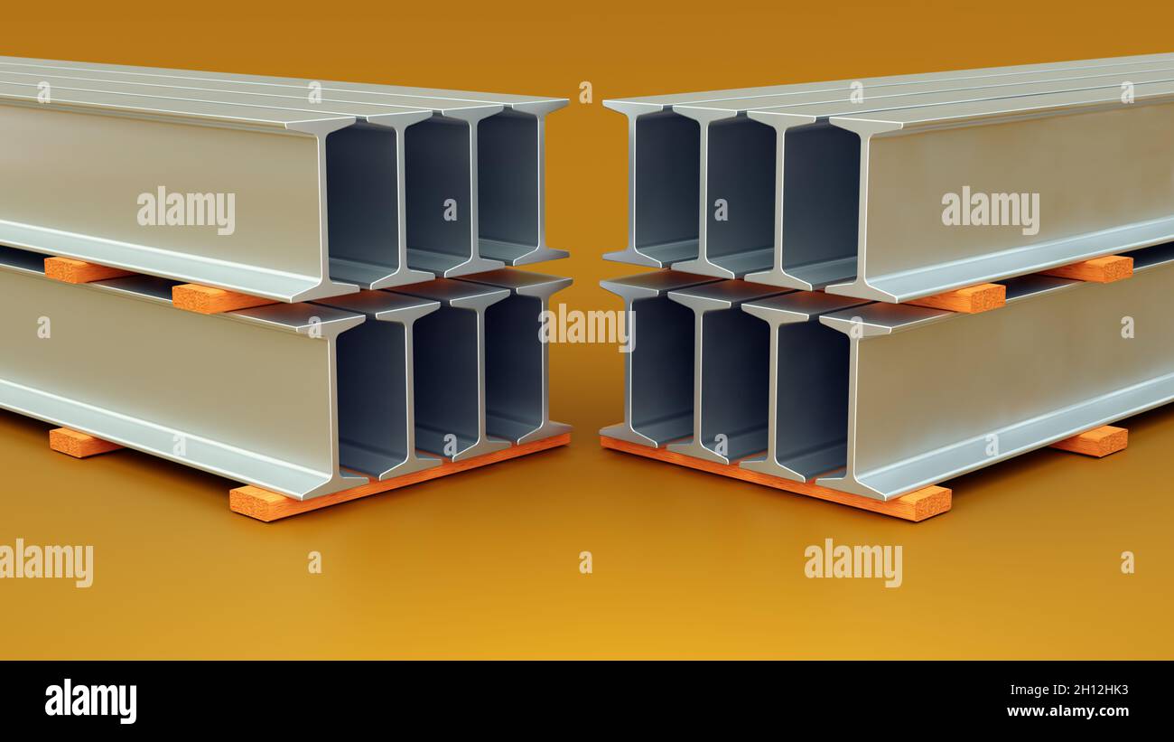 Steel i beams support hi-res stock photography and images - Alamy