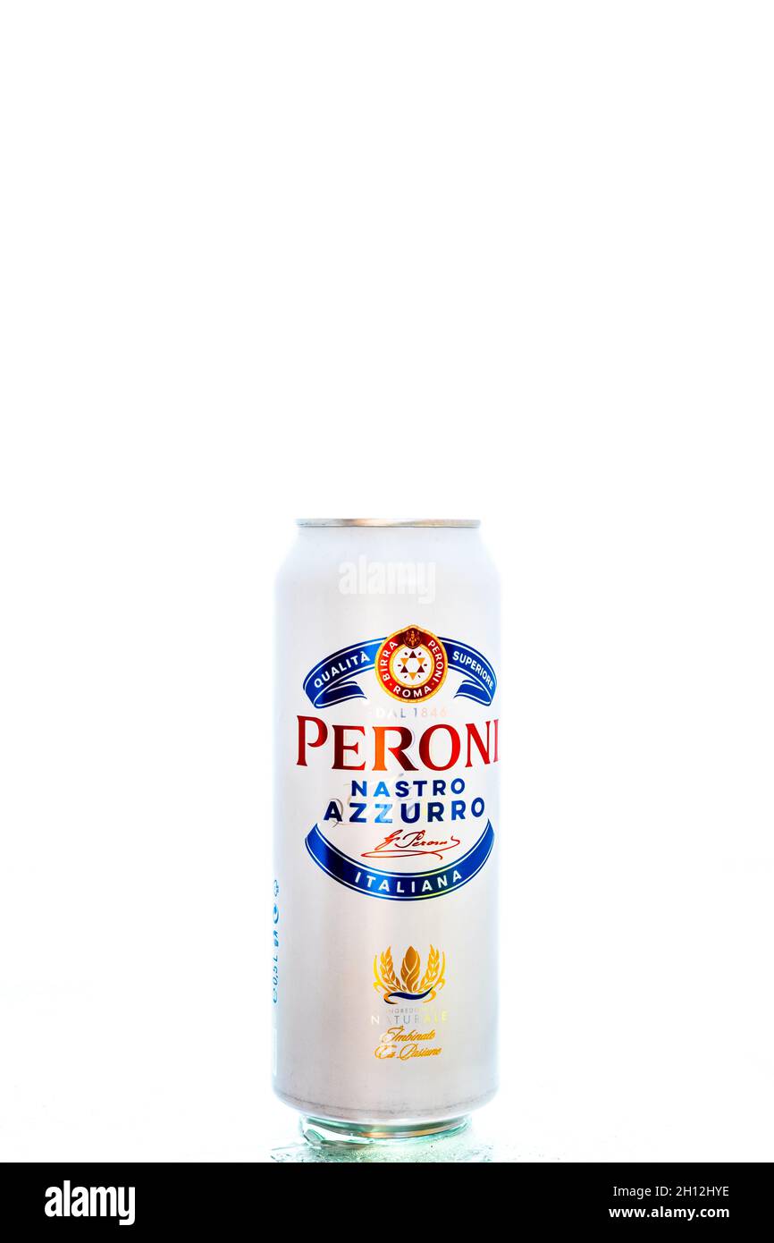 Peroni can hi-res stock photography and images - Alamy