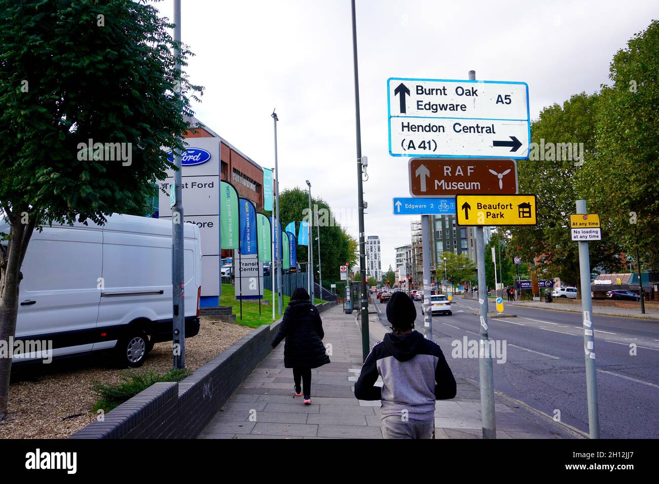 Ford/ Trust Ford car showroom in Colindale, London, United Kingdom ...