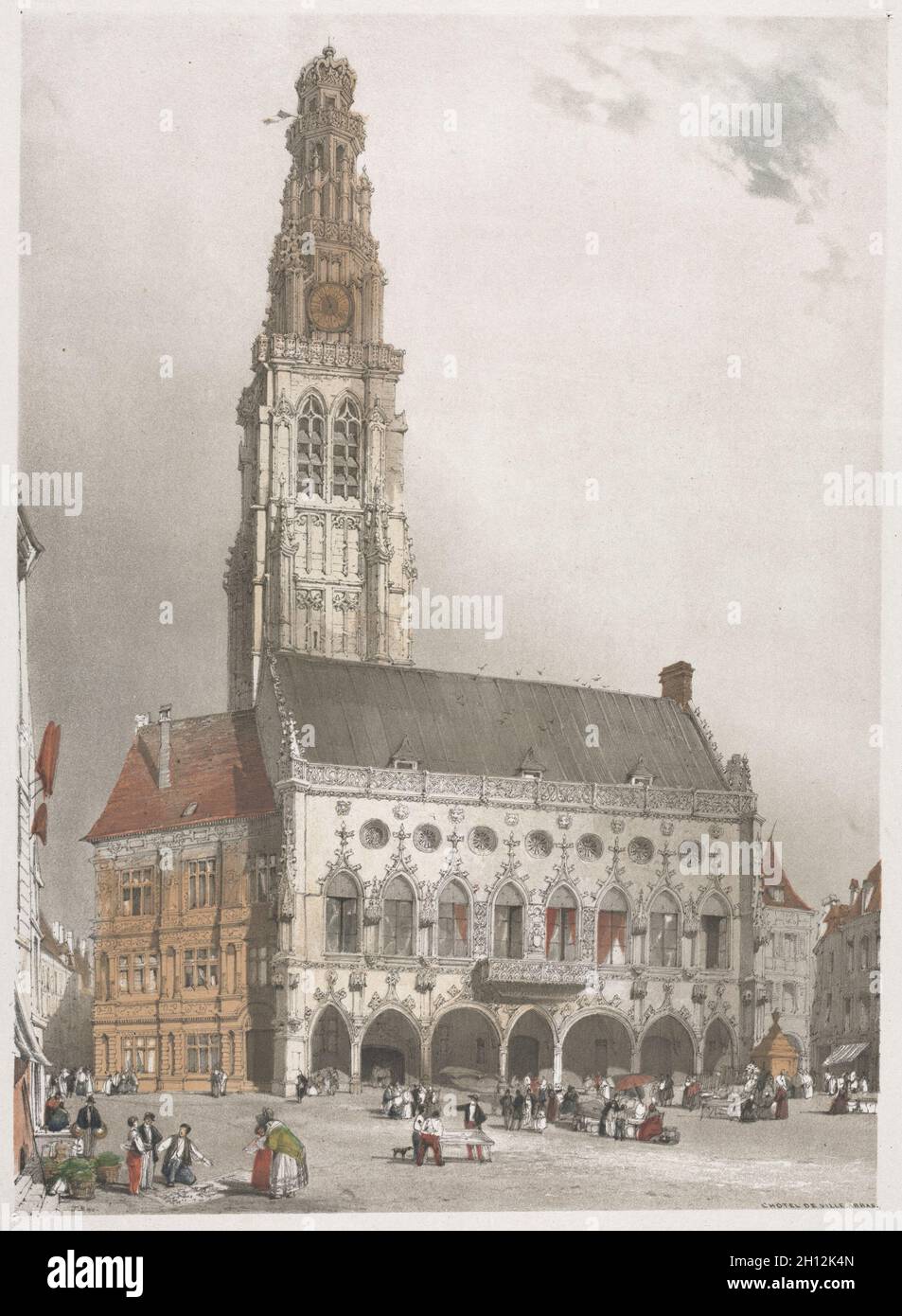 Picturesque Architecture in Paris, Ghent, Antwerp, Rouen: L'Hôtel de ...