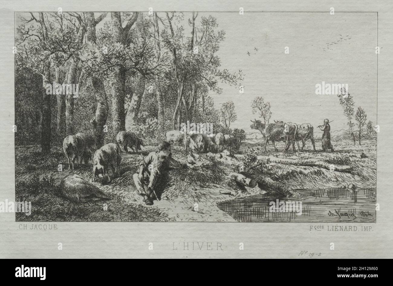 Emile jacque french hi-res stock photography and images - Alamy