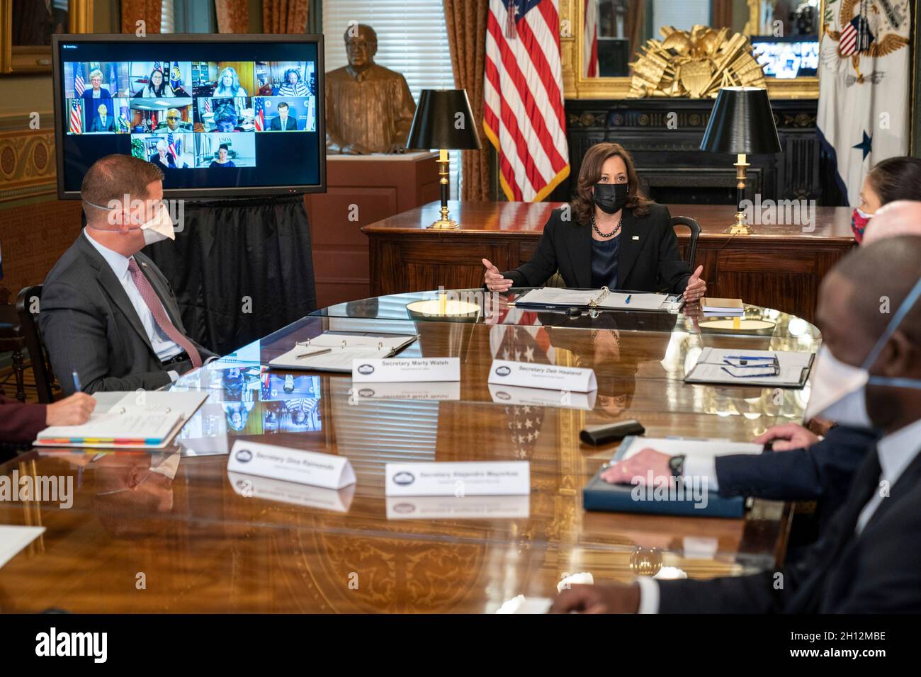 Task force on worker organizing and empowerment hi-res stock ...