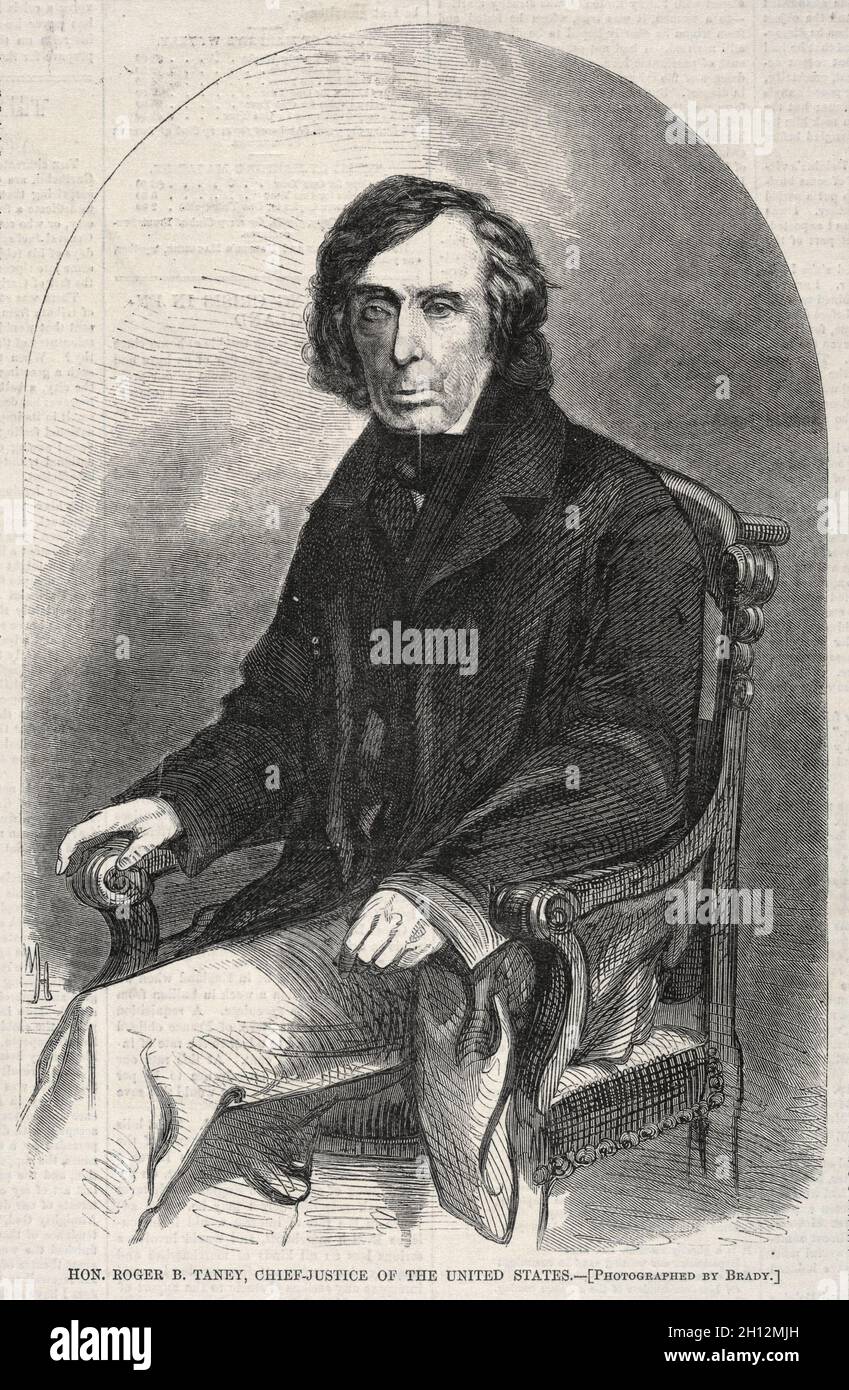Chief justice roger b taney hi-res stock photography and images - Alamy