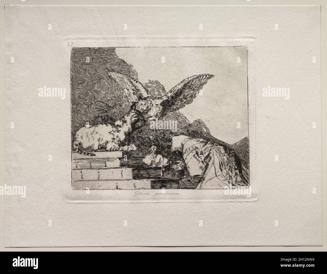 The Horrors of War: Feline Pantomime. Francisco de Goya (Spanish, 1746 ...