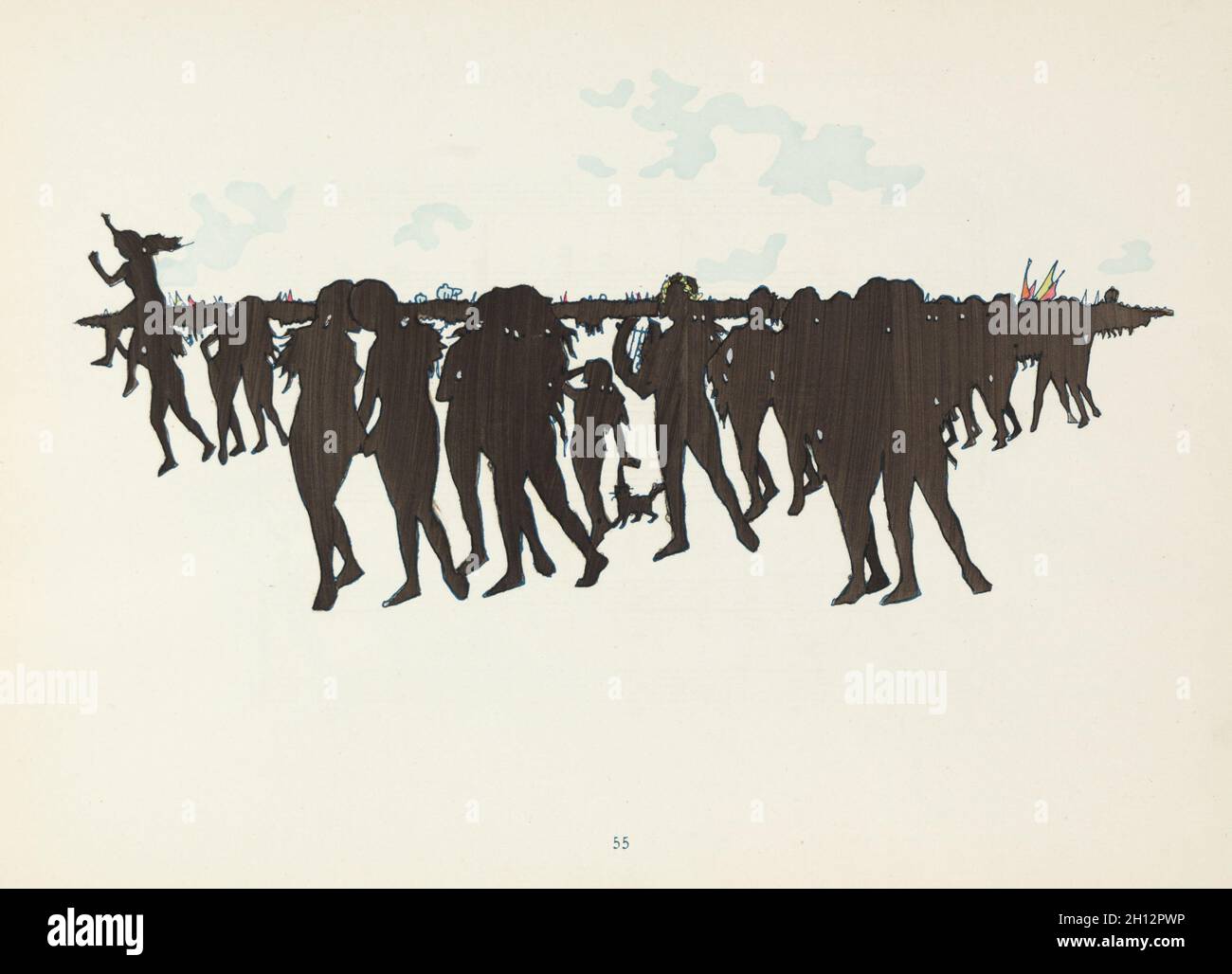 The Temptation of Saint Anthony: Entourage and Parade of the Queen of ...