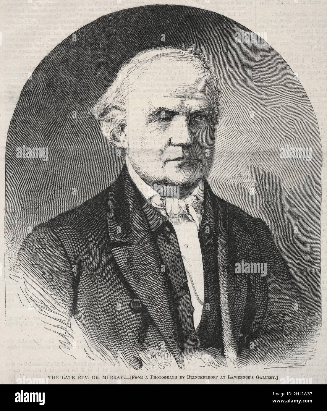 The Late Rev. Dr. Murray, 1861. Winslow Homer (American, 1836-1910 ...