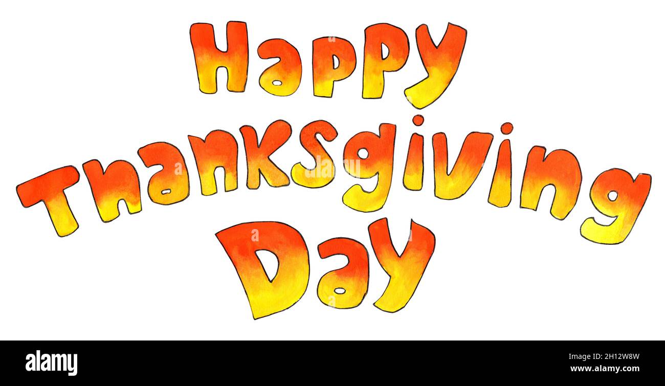 Happy Thanksgiving Outline