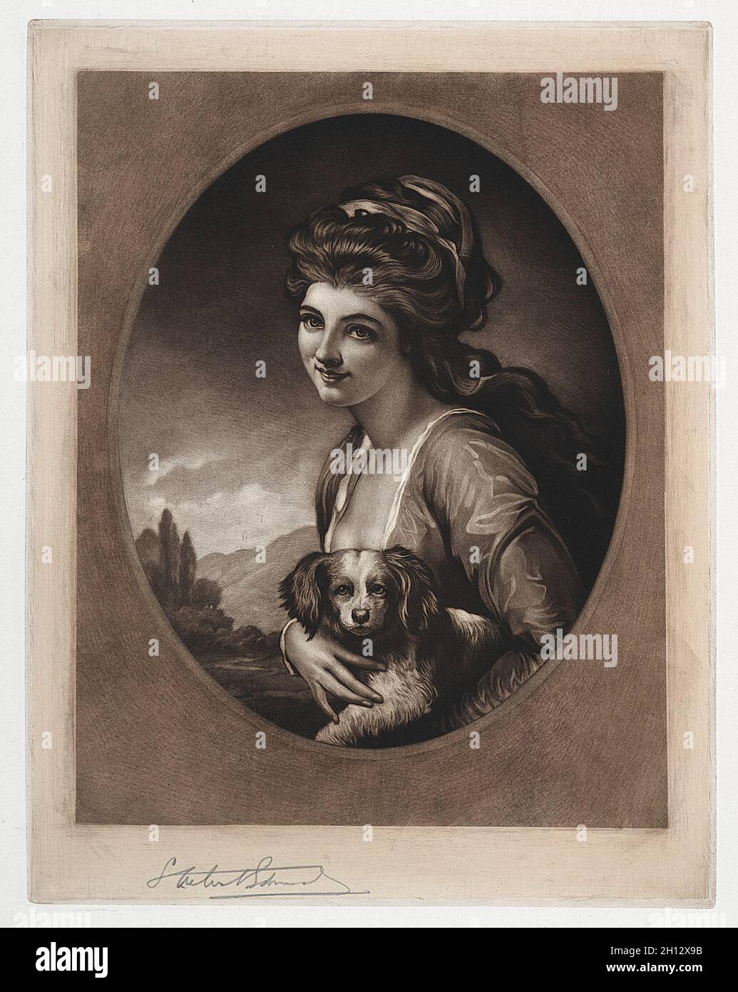 Lady Hamilton as Nature, 19th-20th Century. Samuel Arlent-Edwards ...