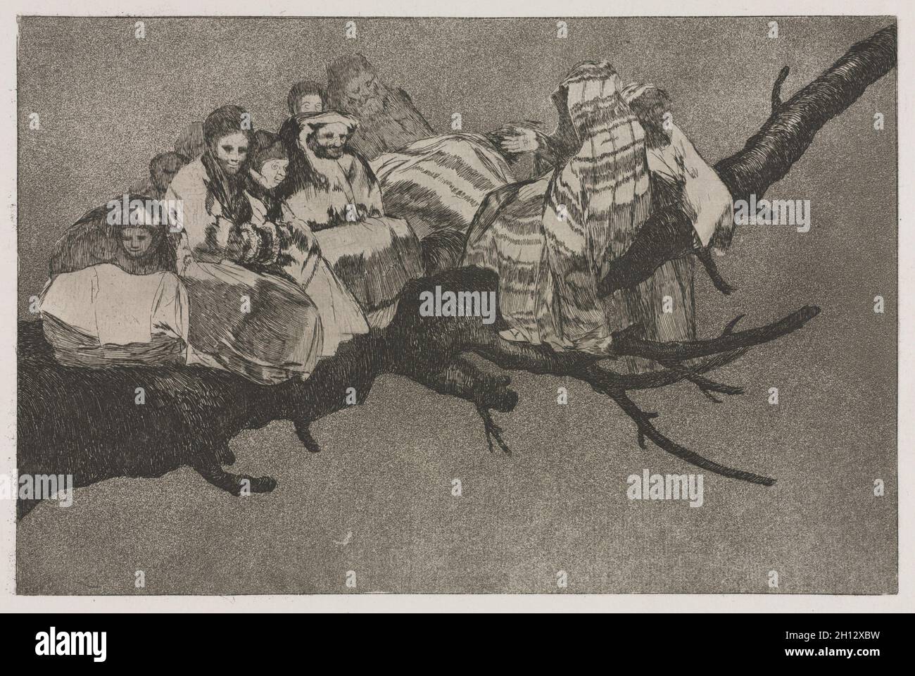 The Proverbs: Ridiculous Folly, 1864. Francisco de Goya (Spanish, 1746 ...