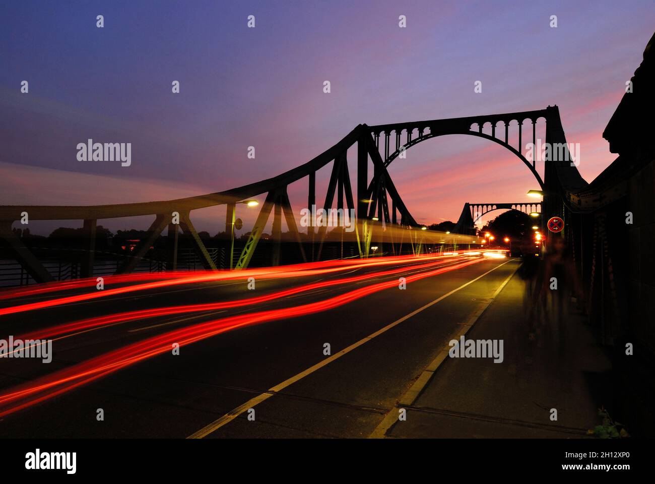 Potsdam,Glinicker Bridge,The bridge is a Cold War symbol; the border ...