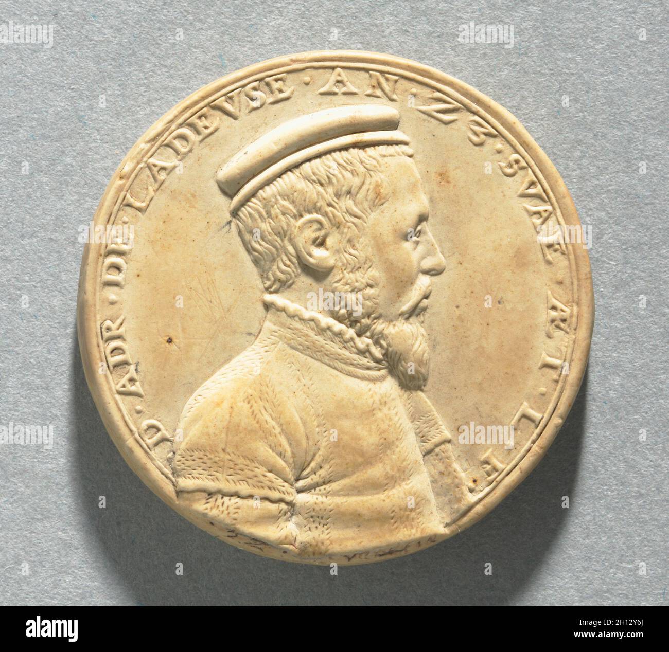 Model for a Medal of Adrien de la Deuse at Age 23, c. 1550-1575 ...