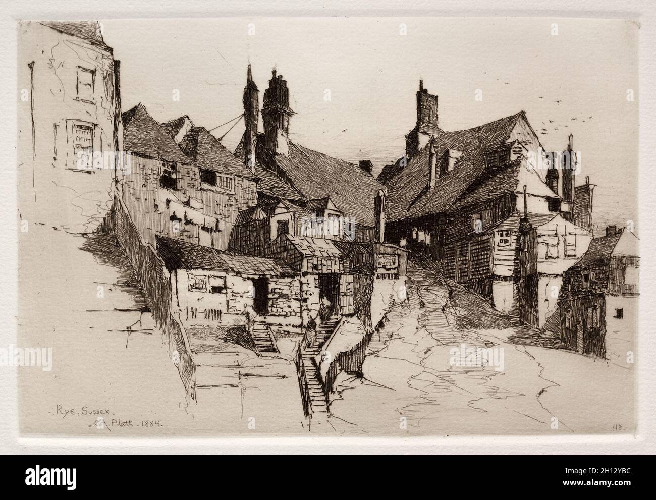 Rye, Sussex, England, 1884. Charles Adams Platt (American, 1861-1933 ...