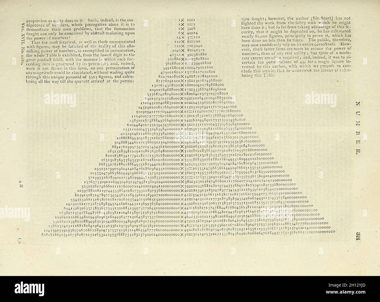 Numbers theory, 19th century illustration Stock Photo - Alamy