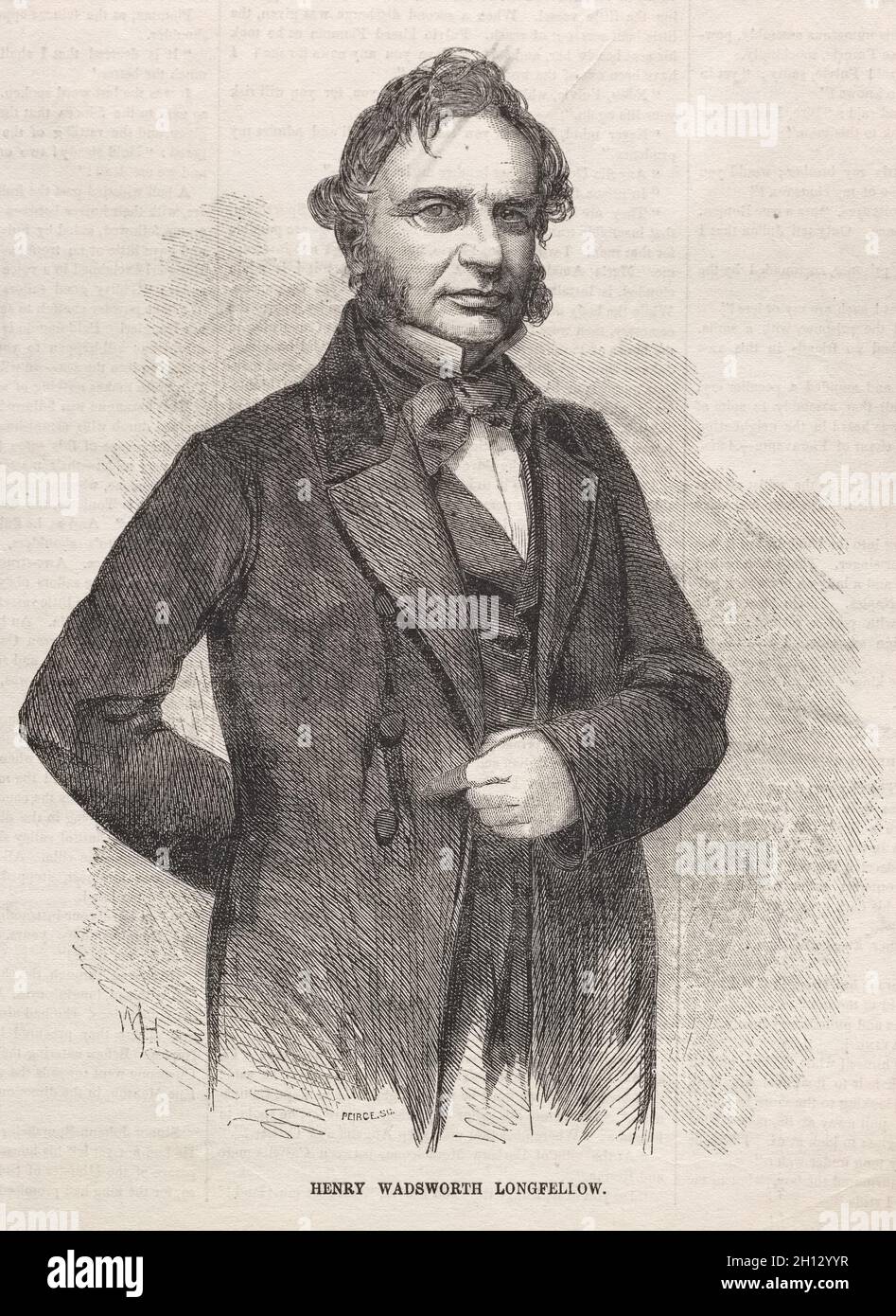 Henry Wadsworth Longfellow, 1858. Winslow Homer (American, 1836-1910 ...