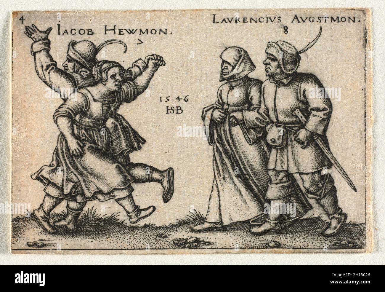 The Peasant Wedding or the Twelve Months: 7 Jacob Hewmon 8-Laurencius ...