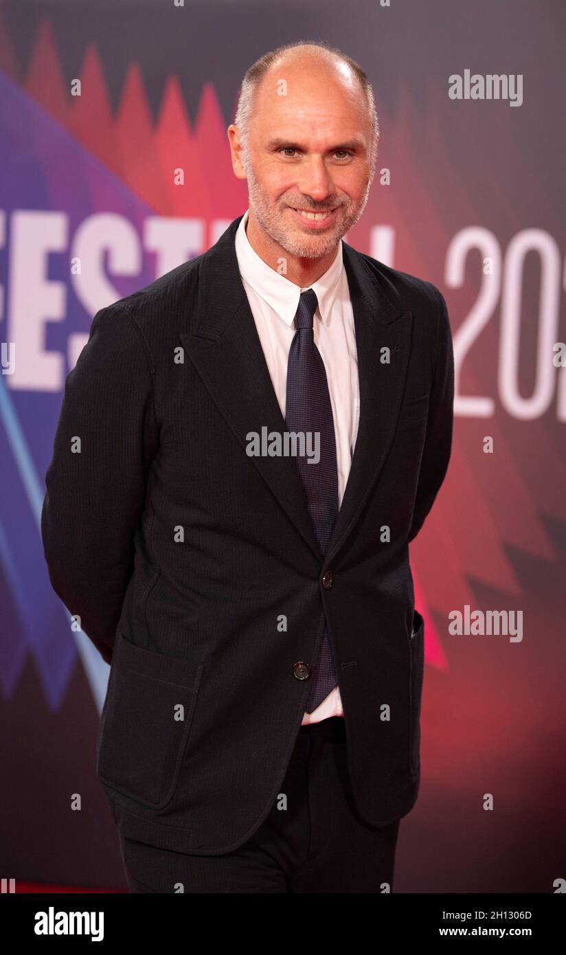London, UK. 15 October 2021. Tony Roche attends the UK Premiere of ...