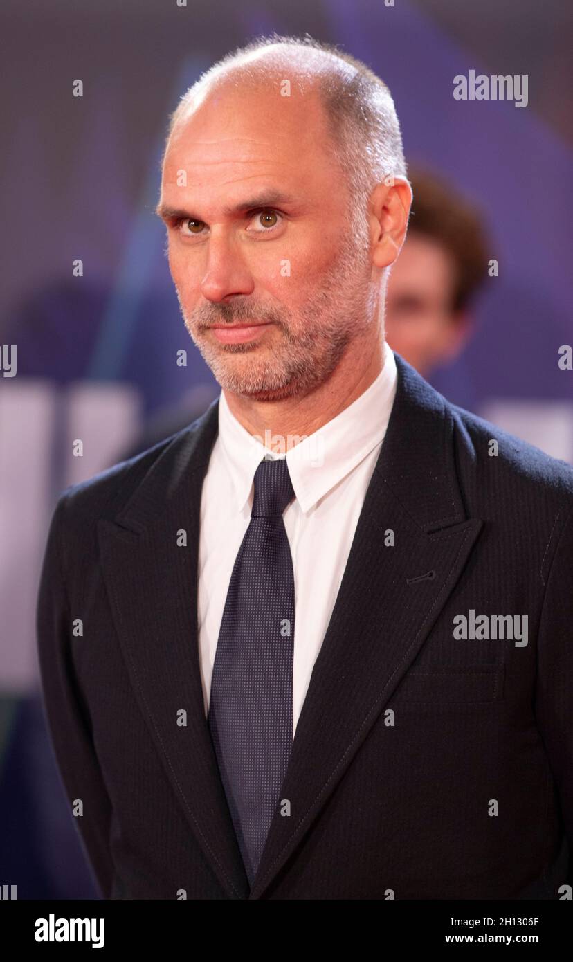 London, UK. 15 October 2021. Tony Roche attends the UK Premiere of ...
