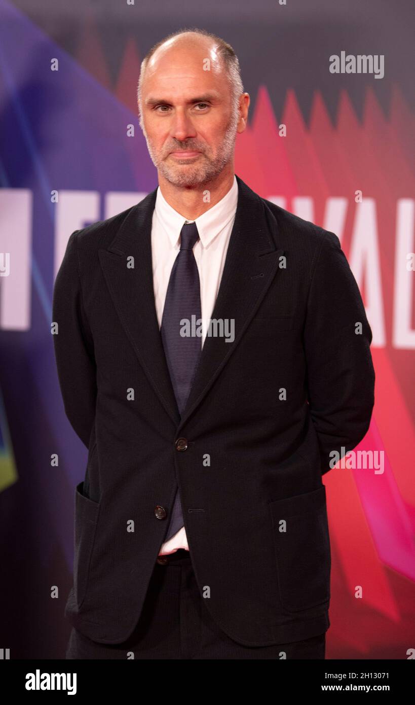London, UK. 15 October 2021. Tony Roche attends the UK Premiere of ...
