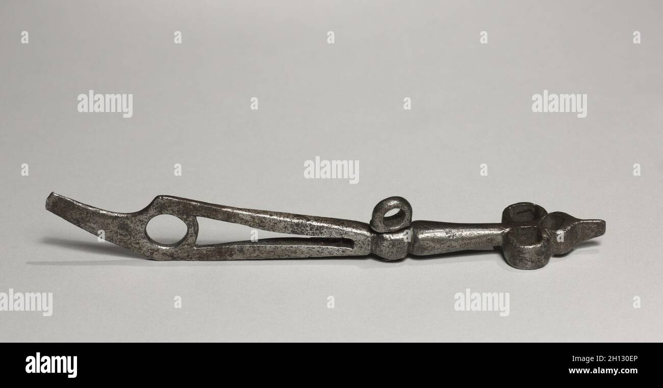 Spanner for a Wheel Lock Gun, 1600s. Germany, 17th century. Steel ...