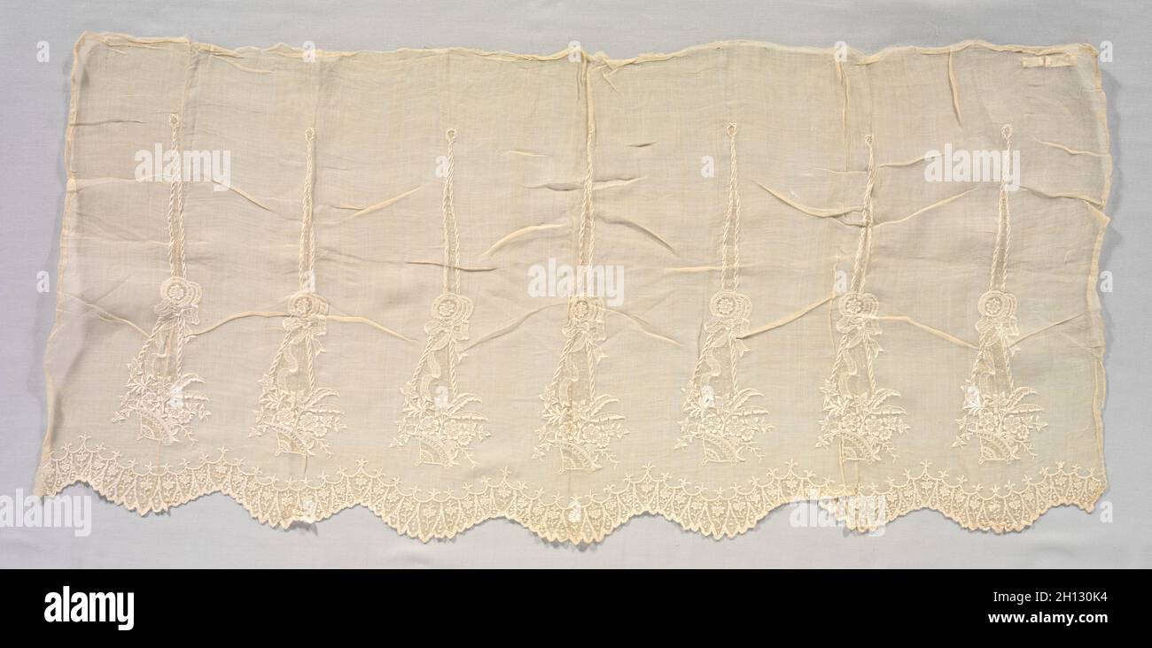 Sleeve, c. 1875-1900. Philippines, late 19th century. Plain weave piña ...