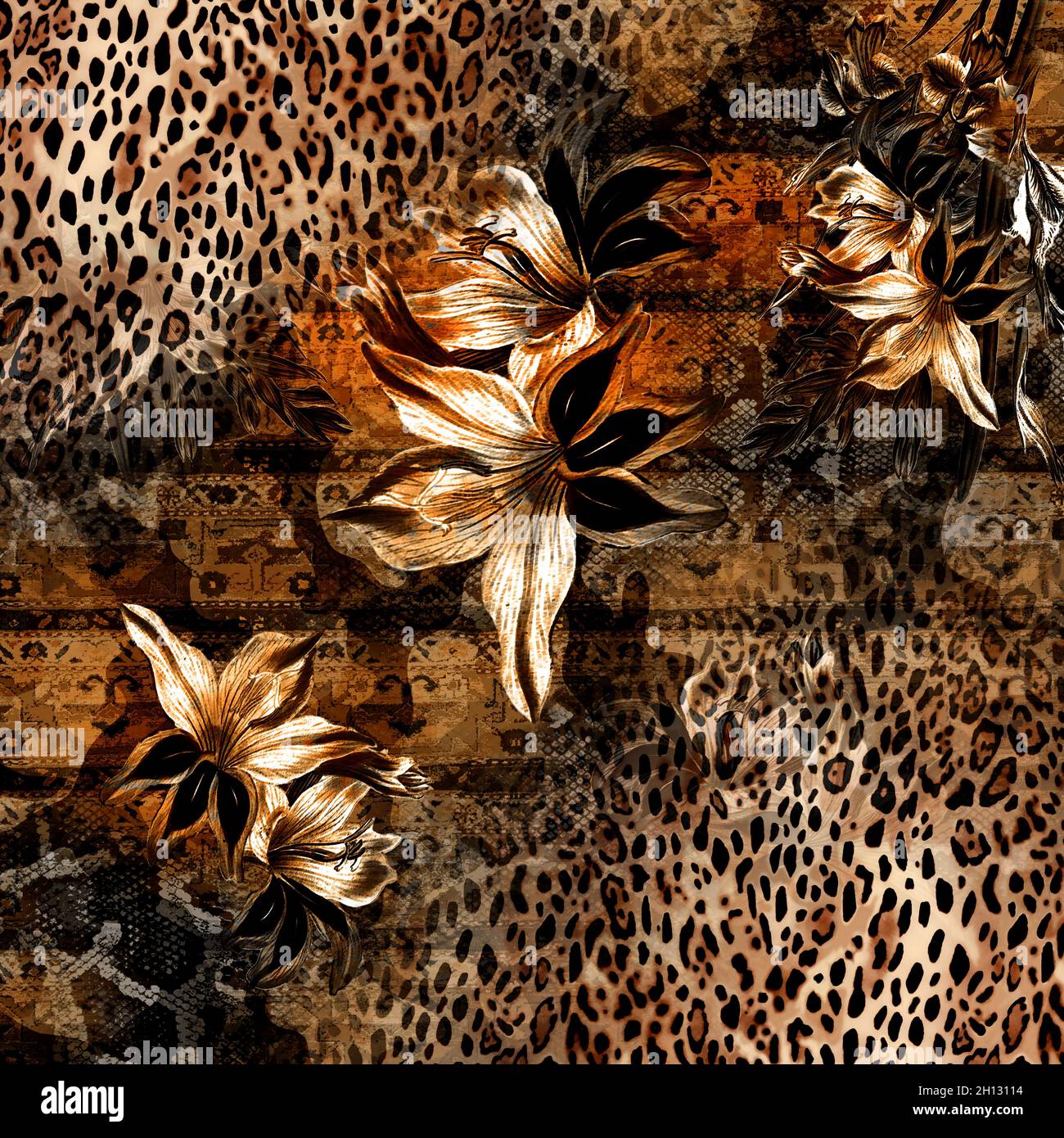 Multicolor abstract background. Digital effects. Geometric texture ...