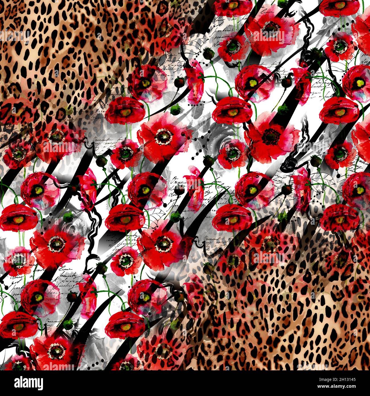 Multicolor abstract background. Digital effects. Geometric texture ...