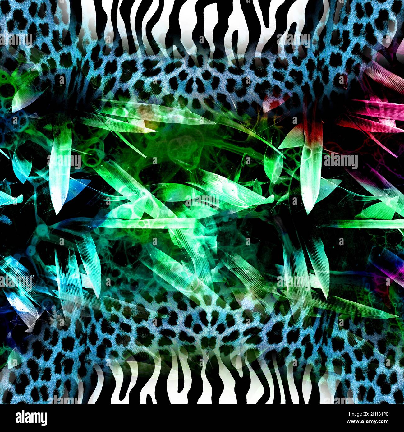 Multicolor abstract background. Digital effects. Geometric texture ...