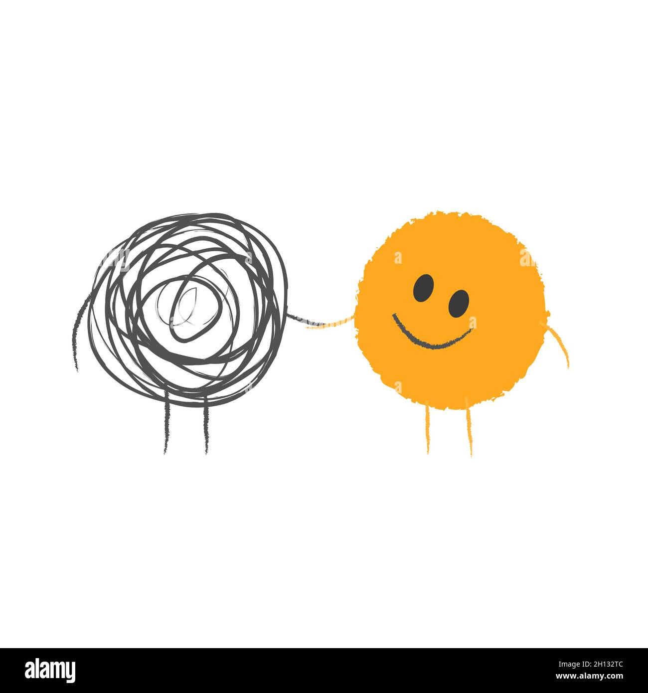 Coaching logo. Sun and chaos icon. Symbol of help, problem solving ...