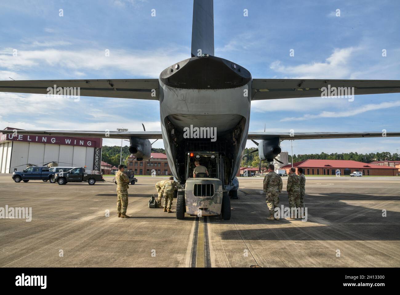 An Army C-27 Spartan of the United States Army Special Operations ...