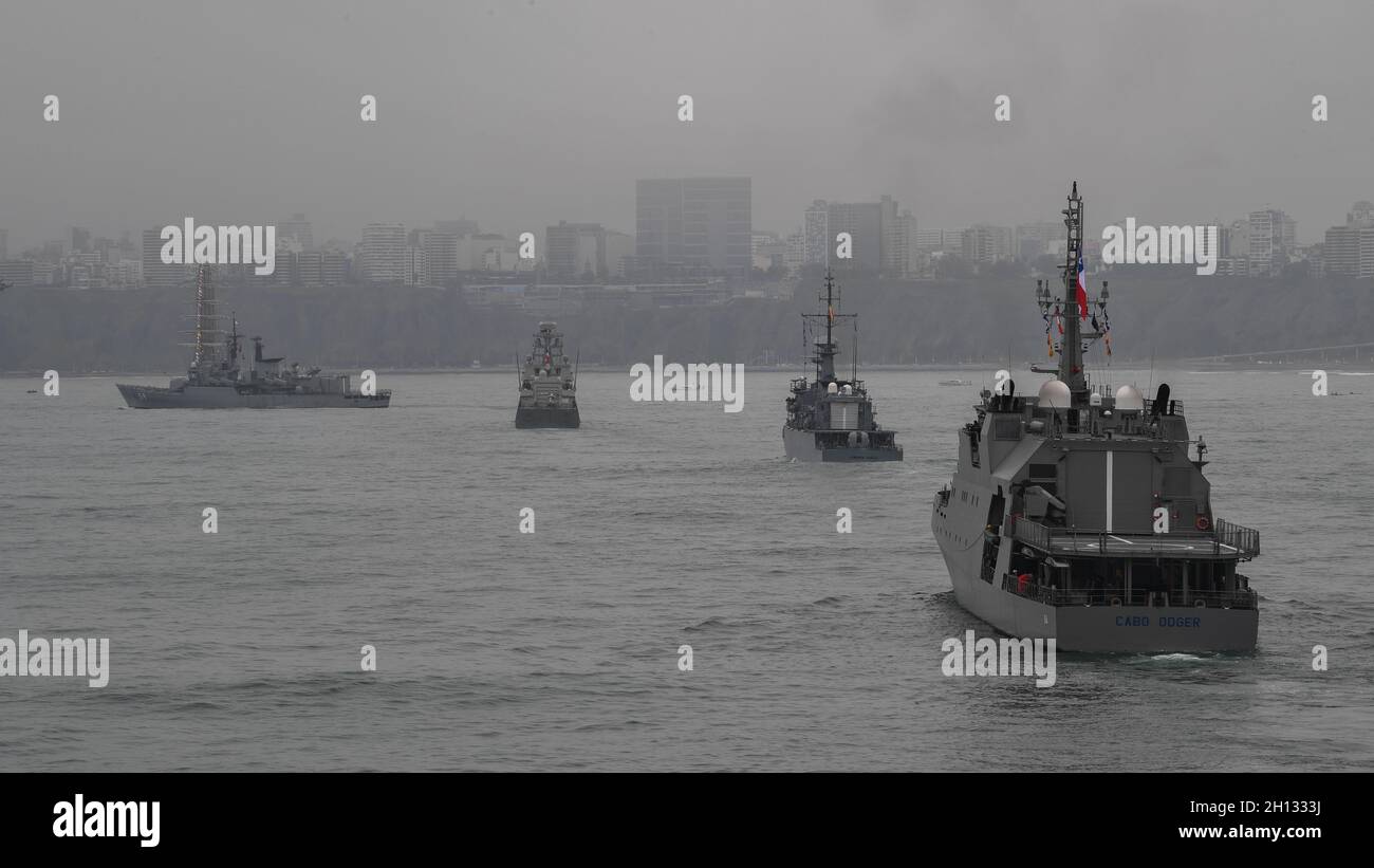 211009-N-VF045-1026 CALLAO, Peru - (Oct. 9, 2021) -- The Chilean ...