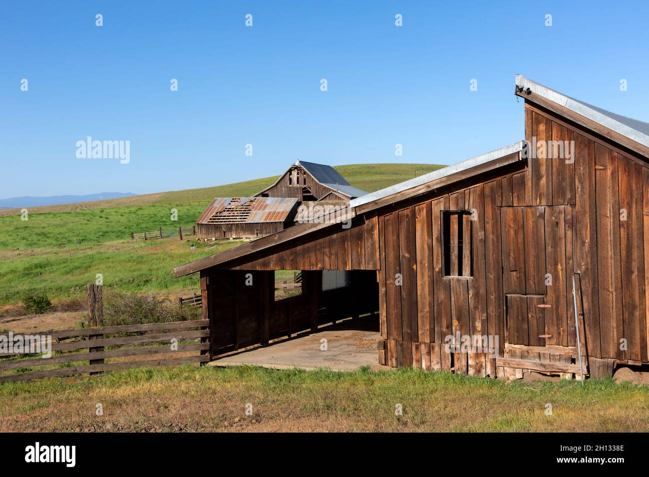 Old Rustic Barns And Sheds