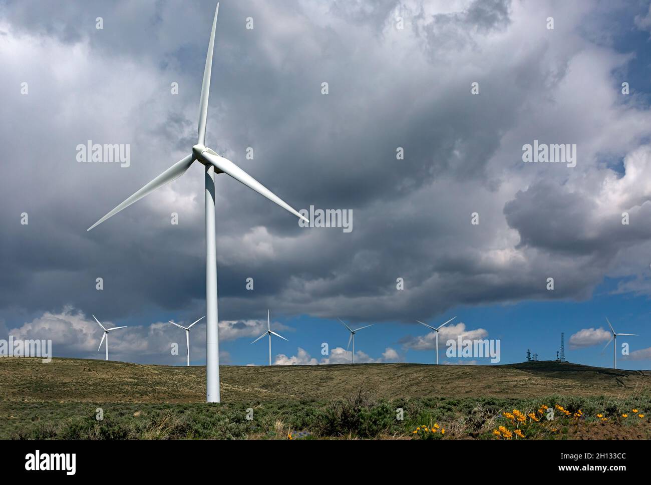 Washington turbines hi-res stock photography and images - Alamy
