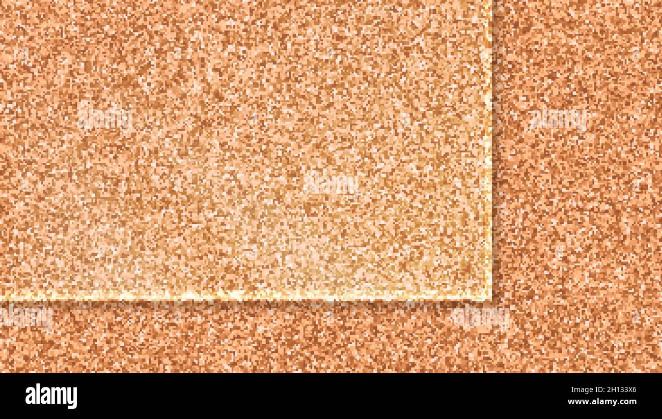 Transparent glass over top of golden dust. Background for product ...