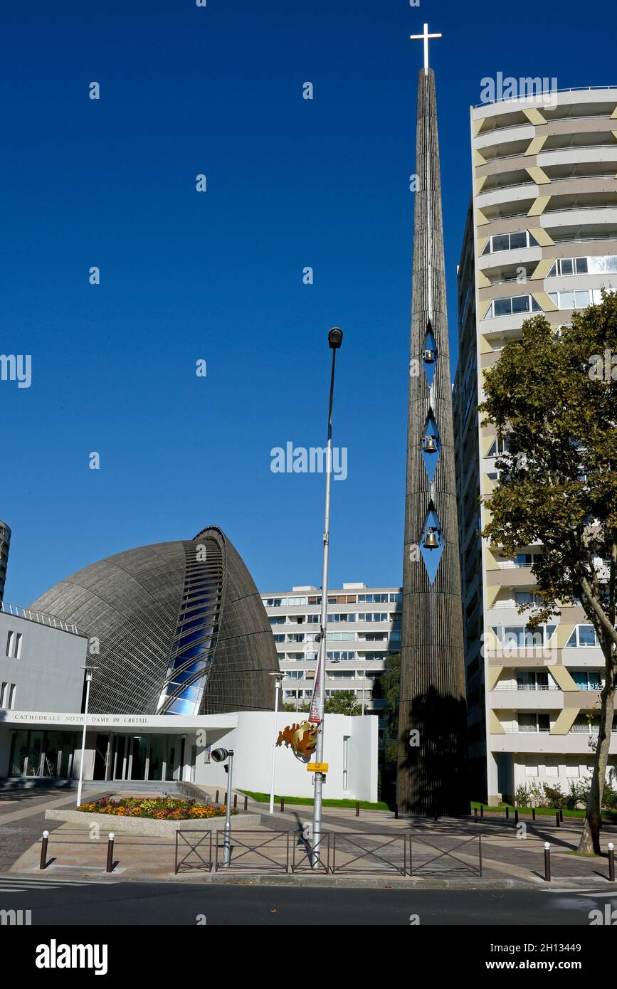 Cathedral Of Creteil High Resolution Stock Photography and Images - Alamy