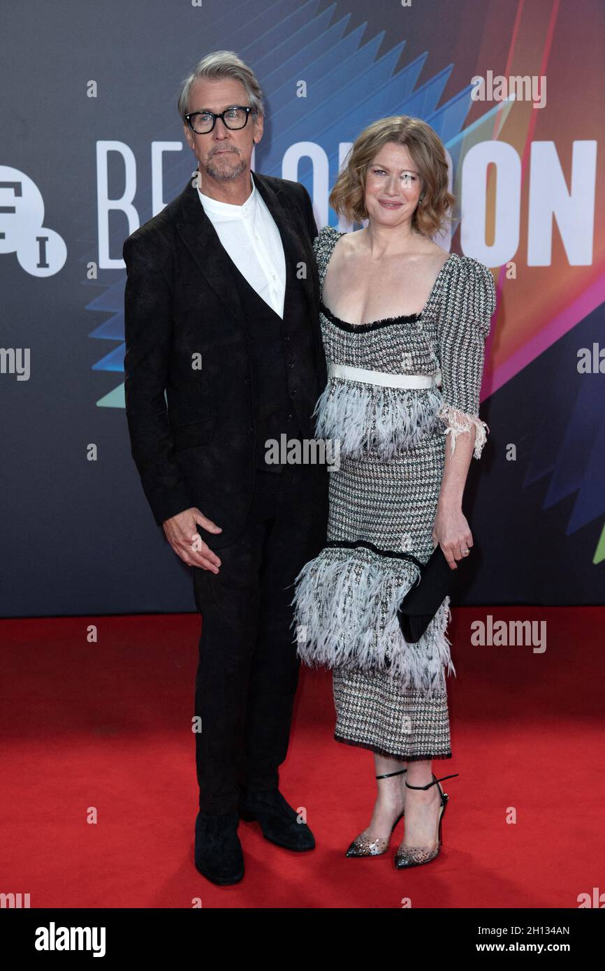 London, UK. 15th Oct, 2021. Alan Ruck and Mirielle Ruck attending the ...