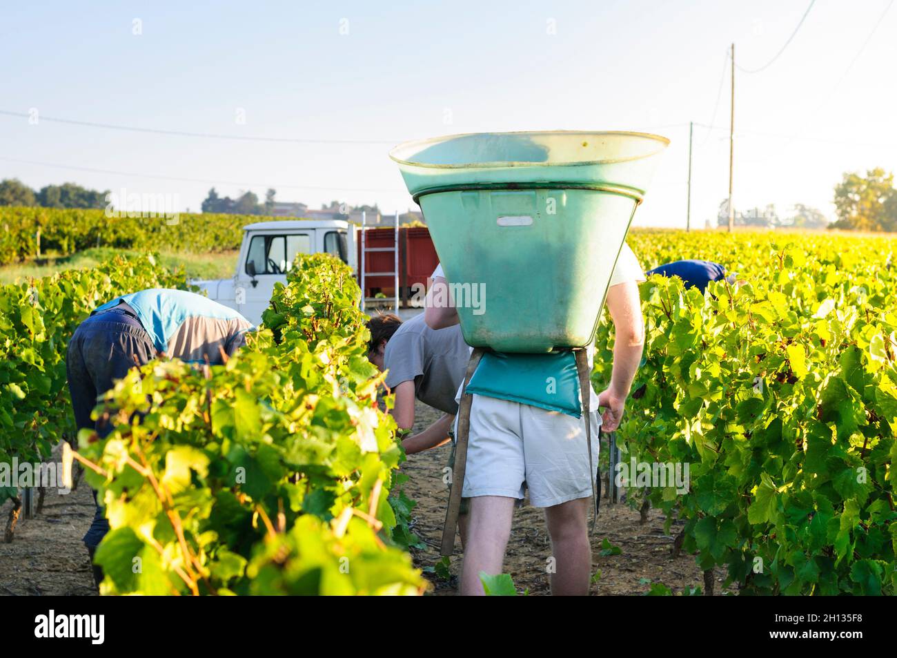 French workers hi-res stock photography and images - Alamy