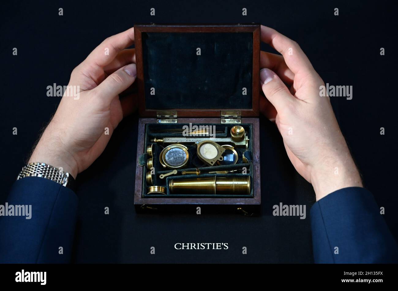 Darwin family microscope hi-res stock photography and images - Alamy