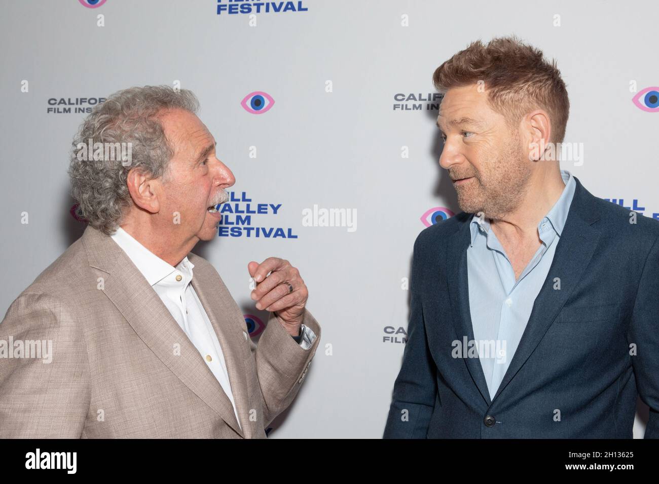 Mark Fishkin and Kenneth Branagh attend a special screening of "Belfast ...
