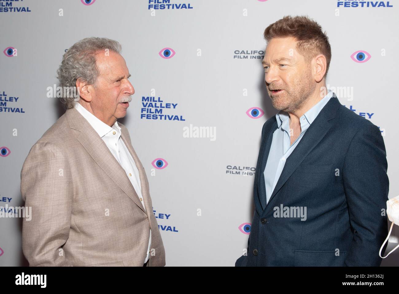 Mark Fishkin and Kenneth Branagh attend a special screening of "Belfast ...